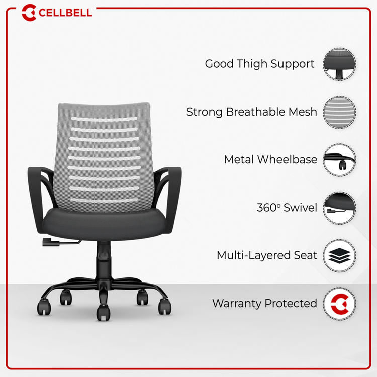 Premium Office Chairs Collection | Ergonomic & Stylish | Cellbell