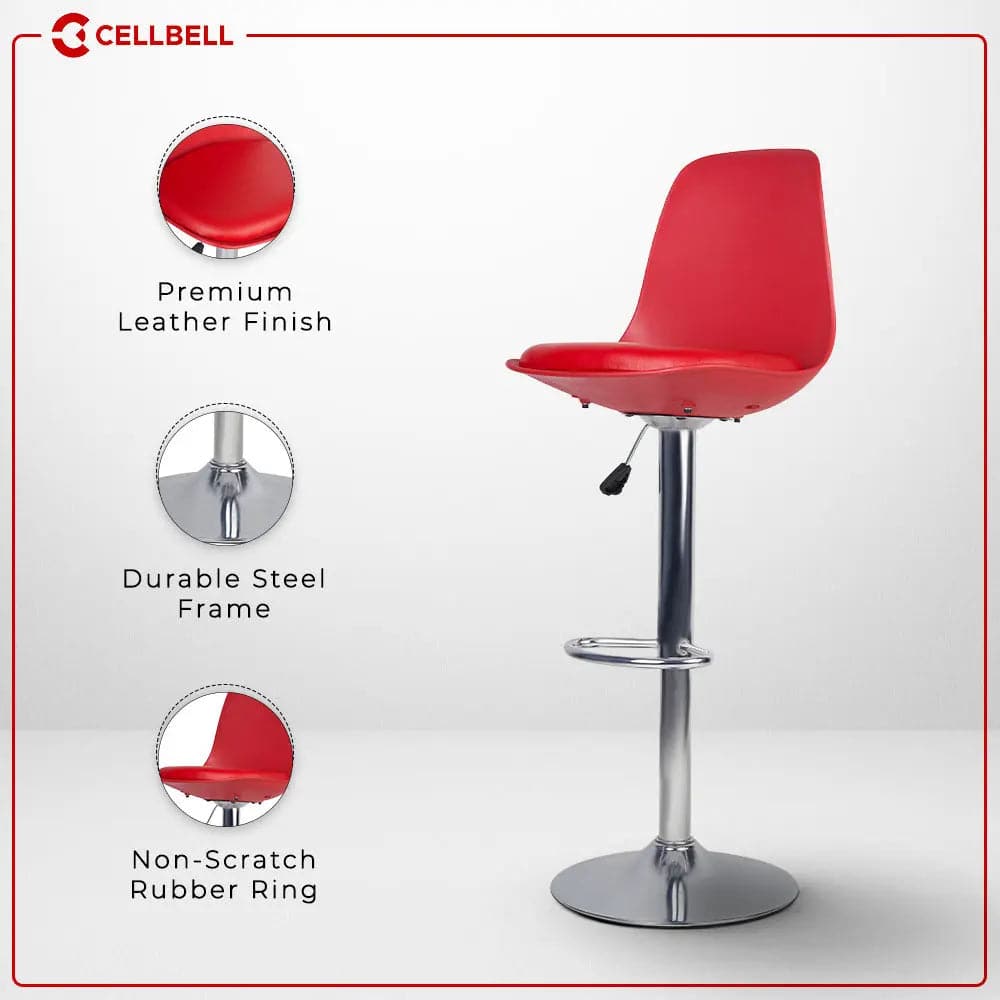 Fiber High Bar Stools Chairs - Buy Barstools Online - CELLBELL